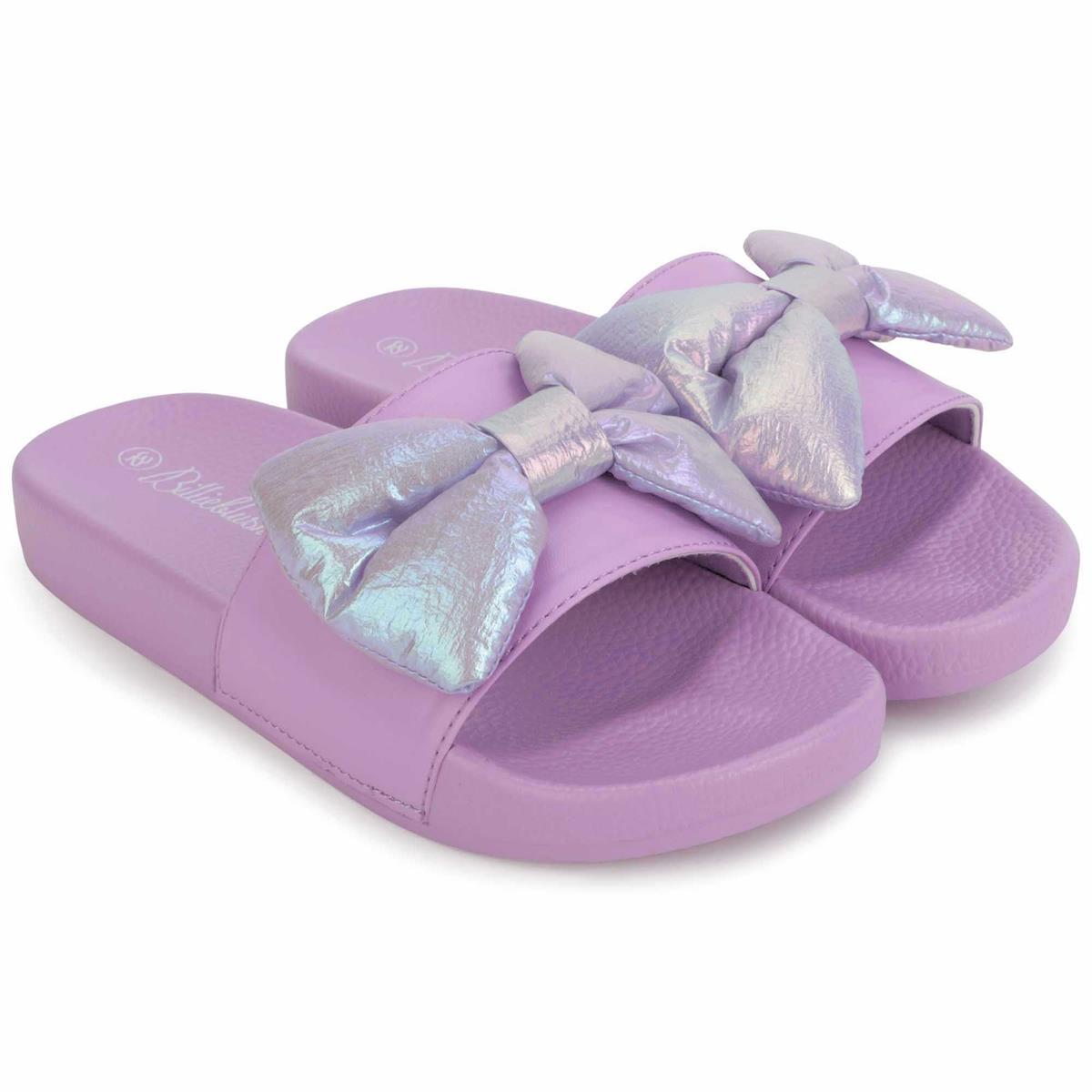 Girls Purple Sandals